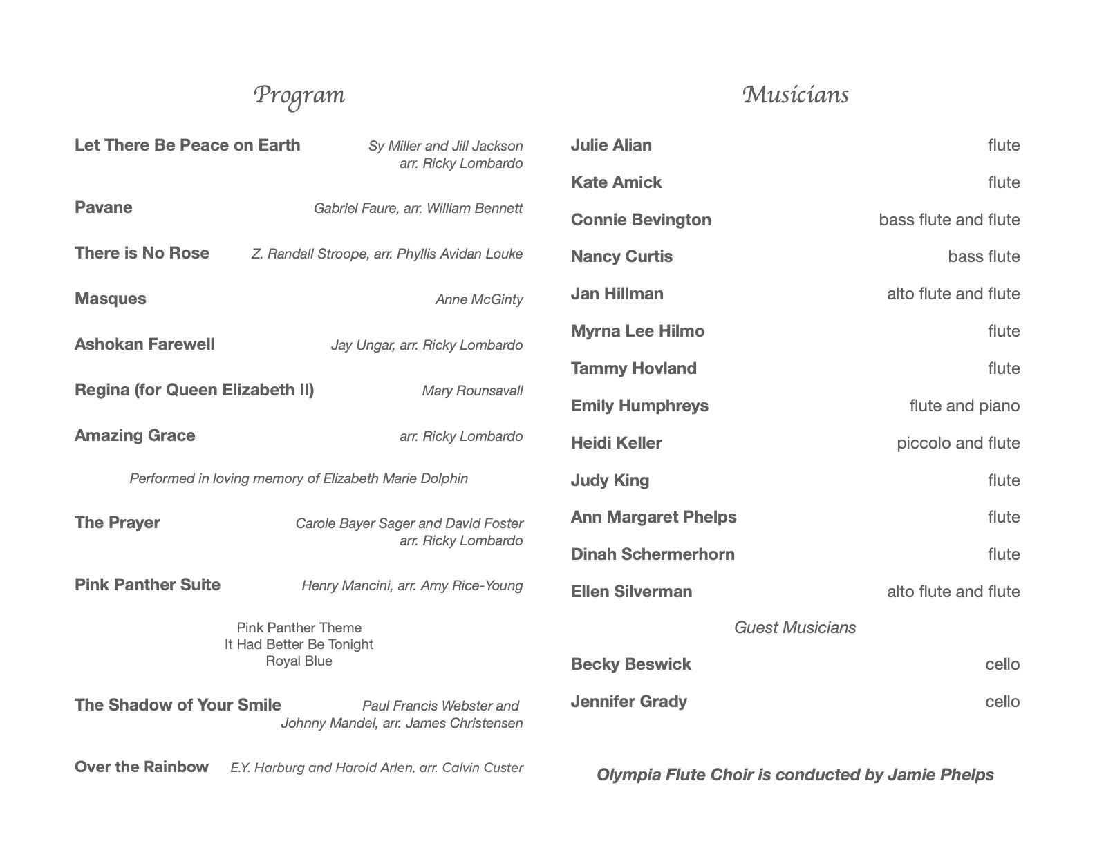 Flutes in the Rotunda! – Olympia Flute Choir